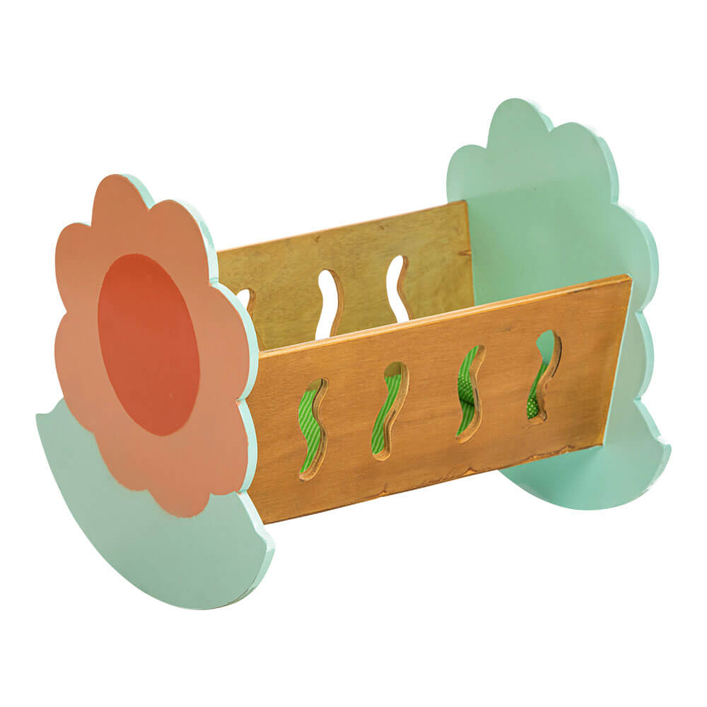 Flower Cradle with Doll For Kids | Playfurn